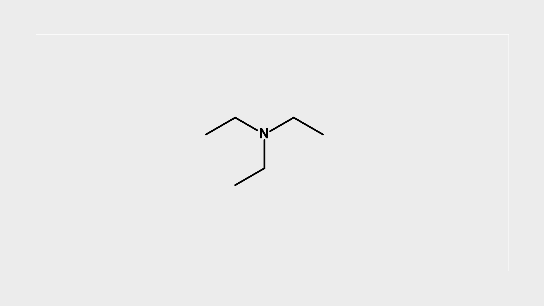 Triethylamine Structure
